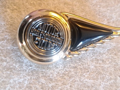 RARE 2” Harley Davidson Pin Spirit of the Road Wheel Wing Circle HOG ...