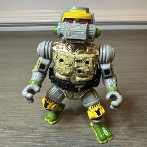 Vintage 1989 Metalhead Cyborg Robot w/ Belt Teenage Mutant Ninja ...
