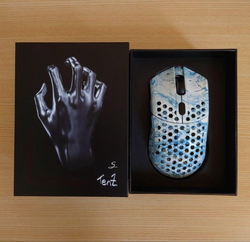 Finalmouse Starlight Pro Tenz S Gaming mouse Blue/White Used Tested | eBay