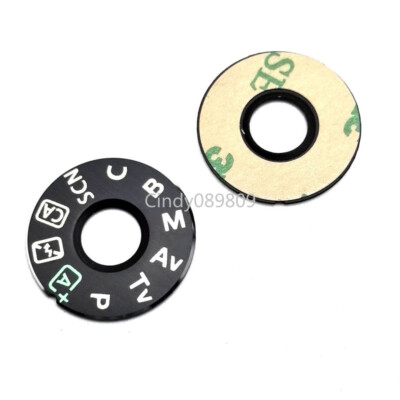 New Interface Cap Label For Canon EOS 70D Top Cover Function Mode Dial ...