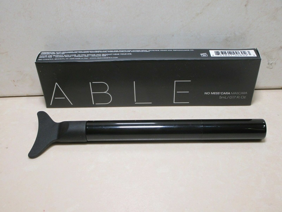 ABLE Cosmetics No Mess'Cara Smudge Proof Volumizing & Buildable Mascara ...