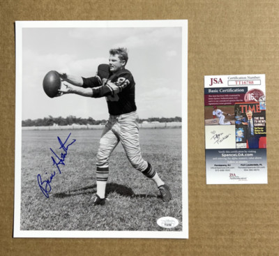 BILL HOUSTON signed 8x10 photo JSA COA AUTO Autograph DALLAS COWBOYS ...