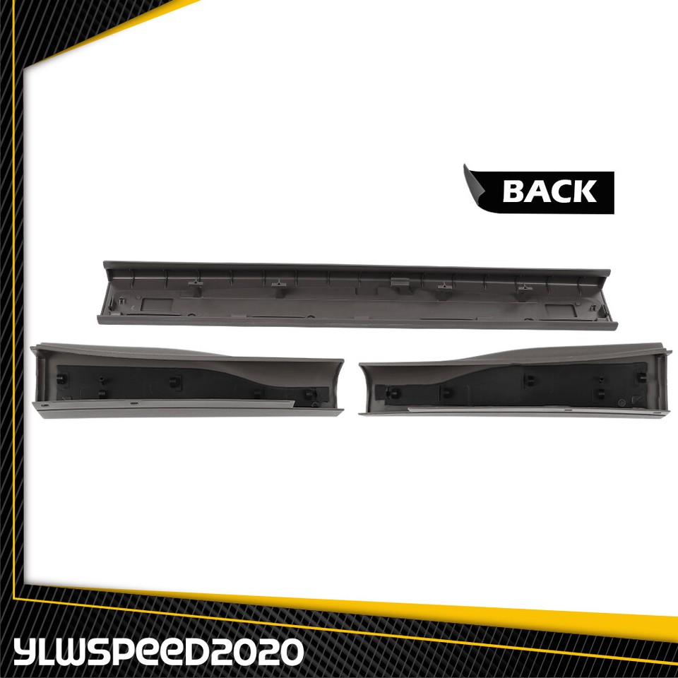Fit For 08-16 Ford F250 F350 King Ranch Molding Flex Step Tailgate Trim ...