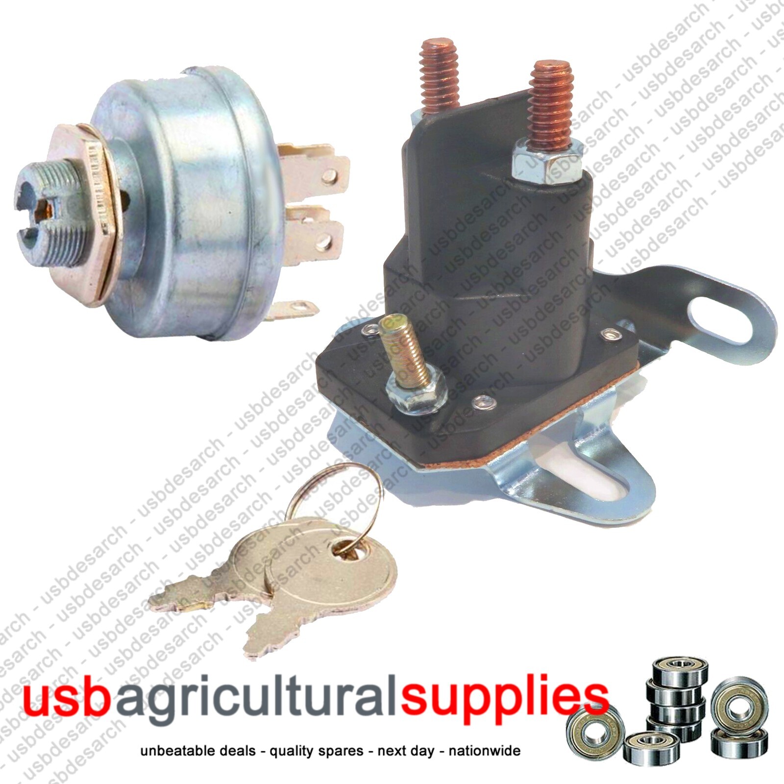 IGNITION SWITCH SOLENOID KEYS NEXT DAY DELIVERY WESTWOOD T1200 MOWERS ...