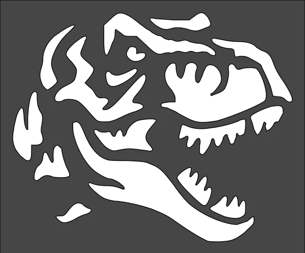 T Rex Pumpkin Carving Patterns