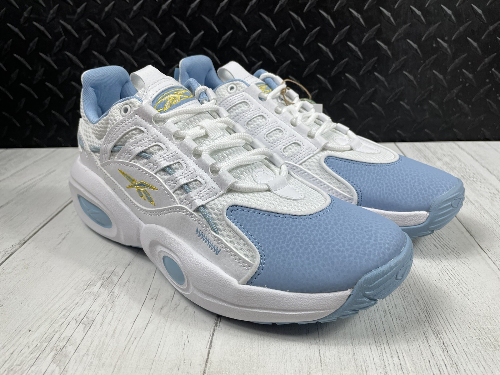 SIZE 7-REEBOK SOLUTION MID ALLEN IVERSON ‘DENVER NUGGETS’ HR1833 ...