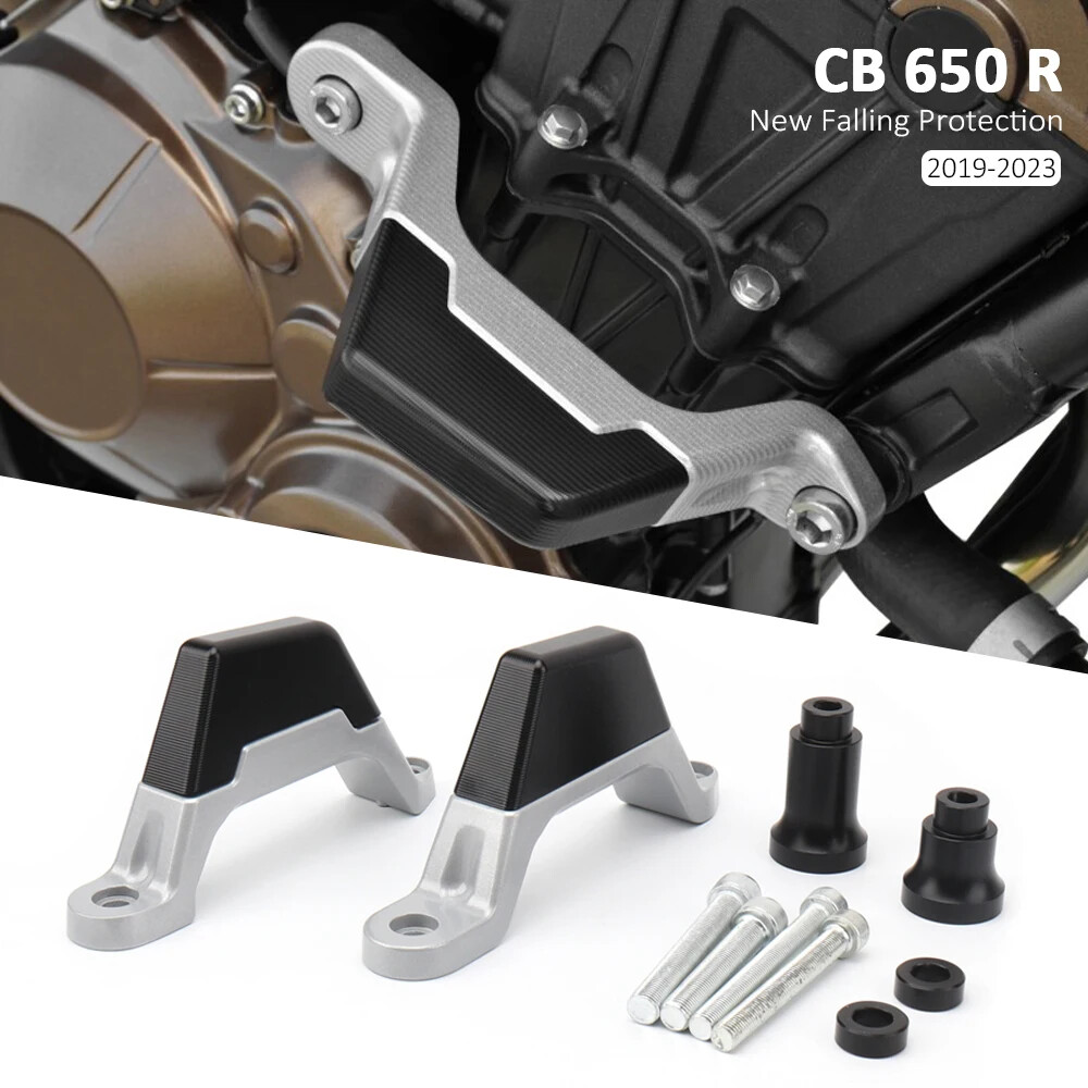 Honda Cb650r Bar Ends Honda CB650R Frame Sliders (2019-2024) - CNC ...
