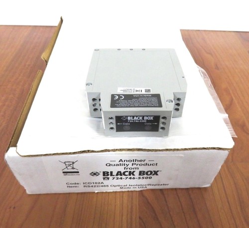 Black Box RS-422/RS-485 optical isolator/repeater ICD102A | eBay