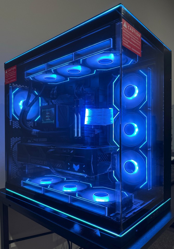 RTX 5090 RYZEN 7 9800X3D Custom Built Gaming PC 64GB RAM 4TB 990 Pro ...