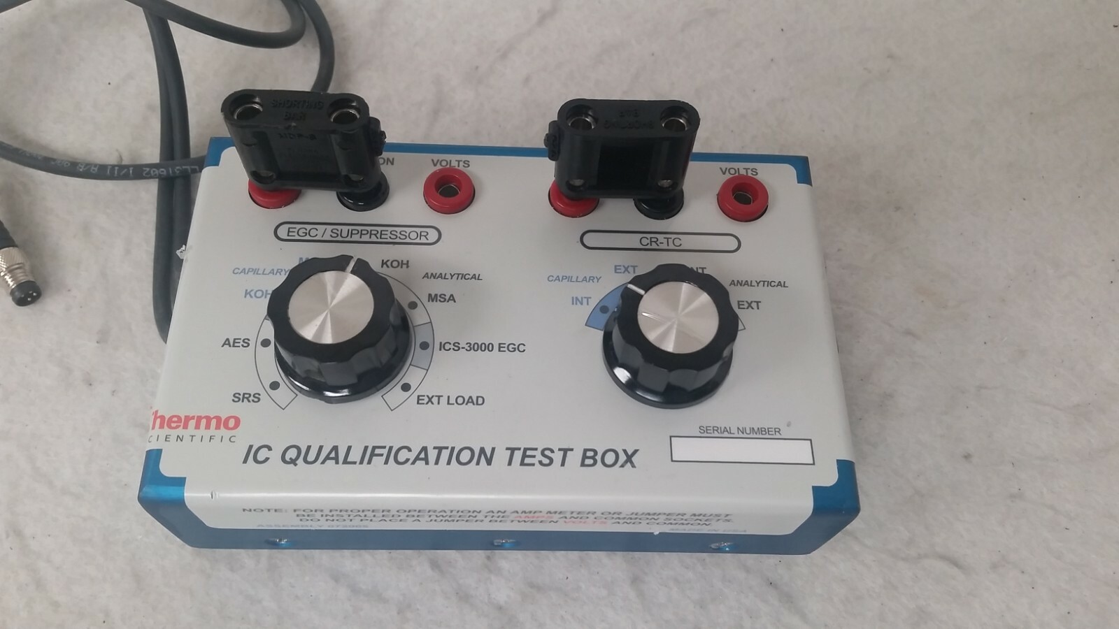 Thermo Scientific 072005 EGC/CR-TC/SRS/AES IC Qualification Test Box | eBay