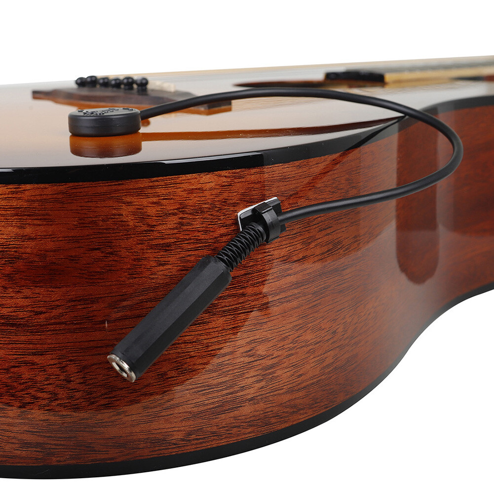 Portable Piezo Pickup with Buckle Condenser Microphone Pickup for Banjo ...