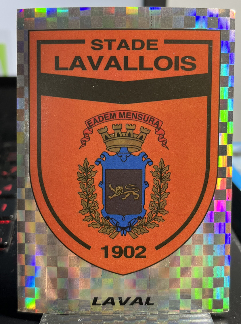 370 ECUSSON LOGO BADGESTADE LAVALLOIS LAVAL FOOT 96 1995-1996 FOOTBALL ...