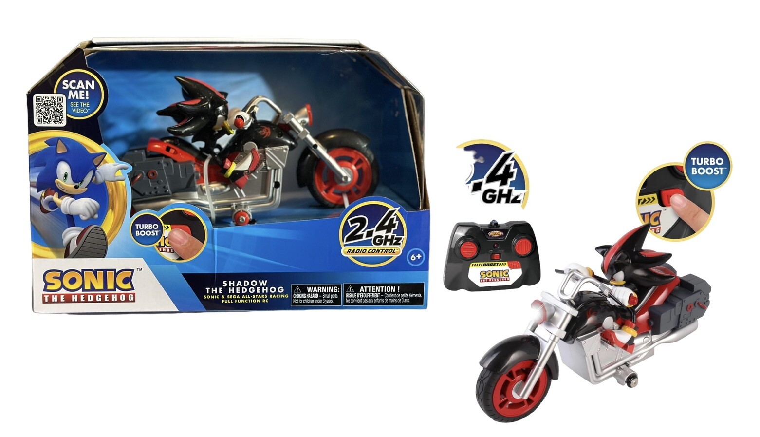 Shadow The Hedgehog - Sonic & Sega All-Stars Racing 2.4GHz R/C ...