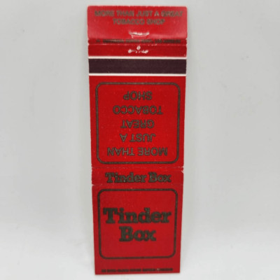 Vintage Matchcover Tinder Box Tobacco Shop | eBay