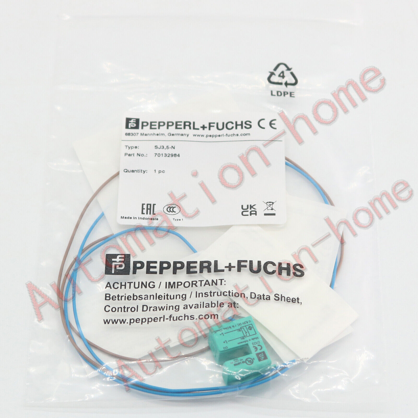 1PC New For Pepperl+Fuchs SJ3.5-N Inductiver Sensor free shipping | eBay
