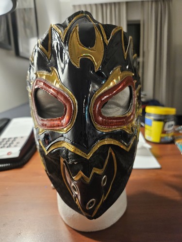 Hechicero Semi Pro Lucha Libre Wrestling Adult Mask Red/bl WWE AEW AAA ...