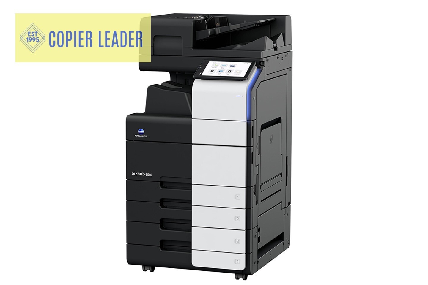 Konica Minolta Bizhub C550i (6k Meter Only) FS-539 Finisher Printer ...