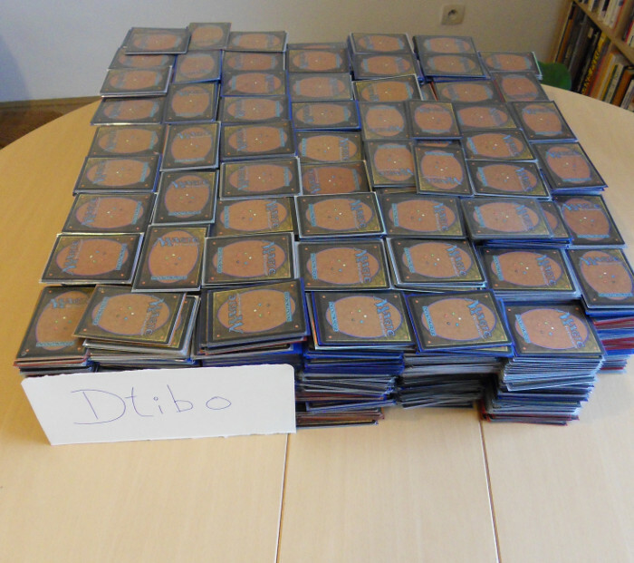 MTG Magic 21 repacks - P9, Black Lotus, Mox, Chaos Orb, Biland, Force ...