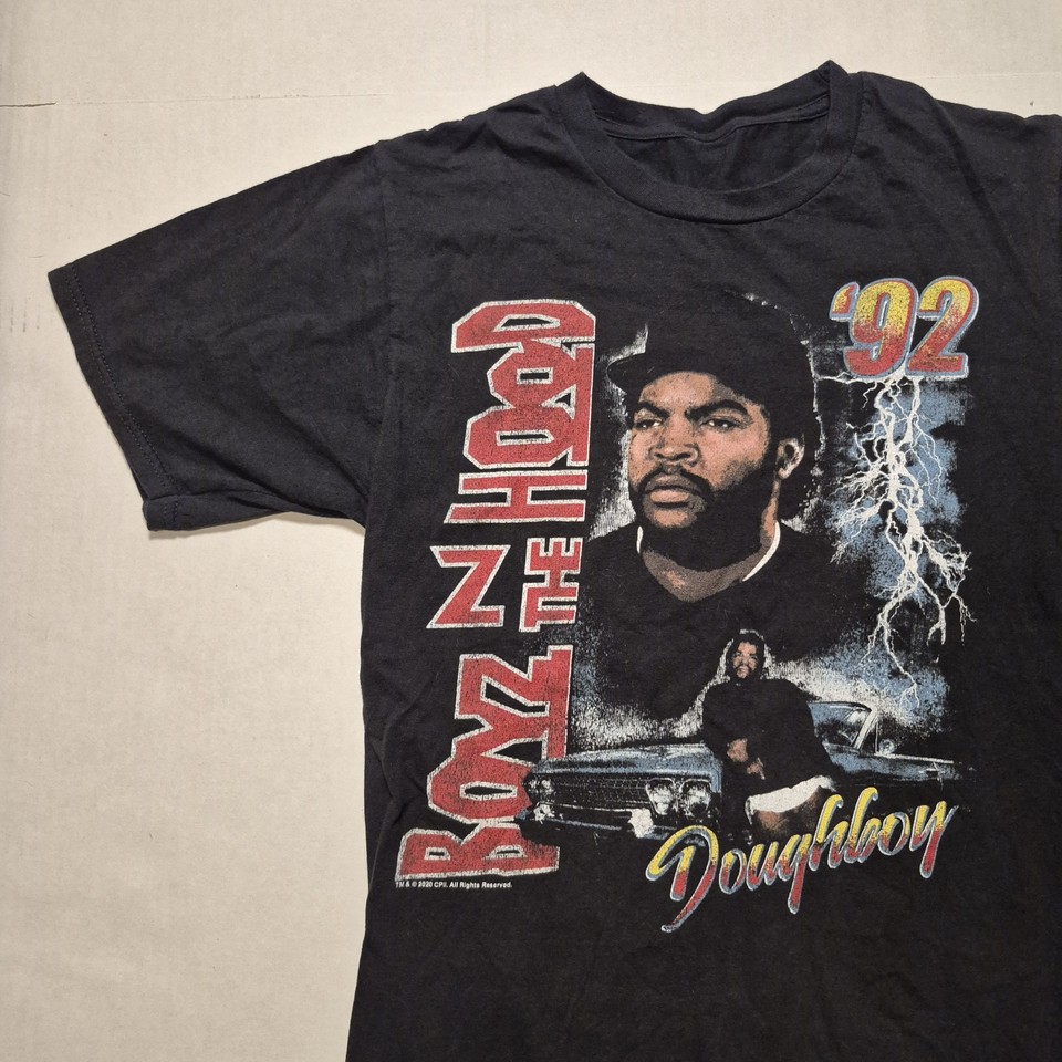 Ice Cube “Born N The Hood” 1992 Graphic Tee Black Rap Hip Hop Shirt | eBay
