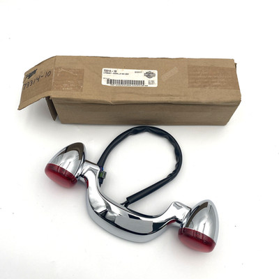 oem Harley 73314-10 Chrome Rear Turn Signals Light Bar Tail Light 10-23 ...