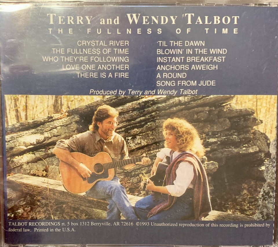 TERRY TALBOT & WENDY TALBOT - THE FULLNESS OF TIME • CD | eBay