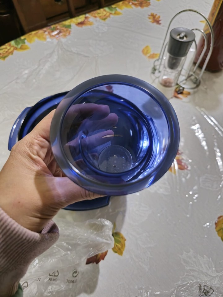 Tupperware Stack Cooker Starter Set - for Microwave Use - Blue Color ...