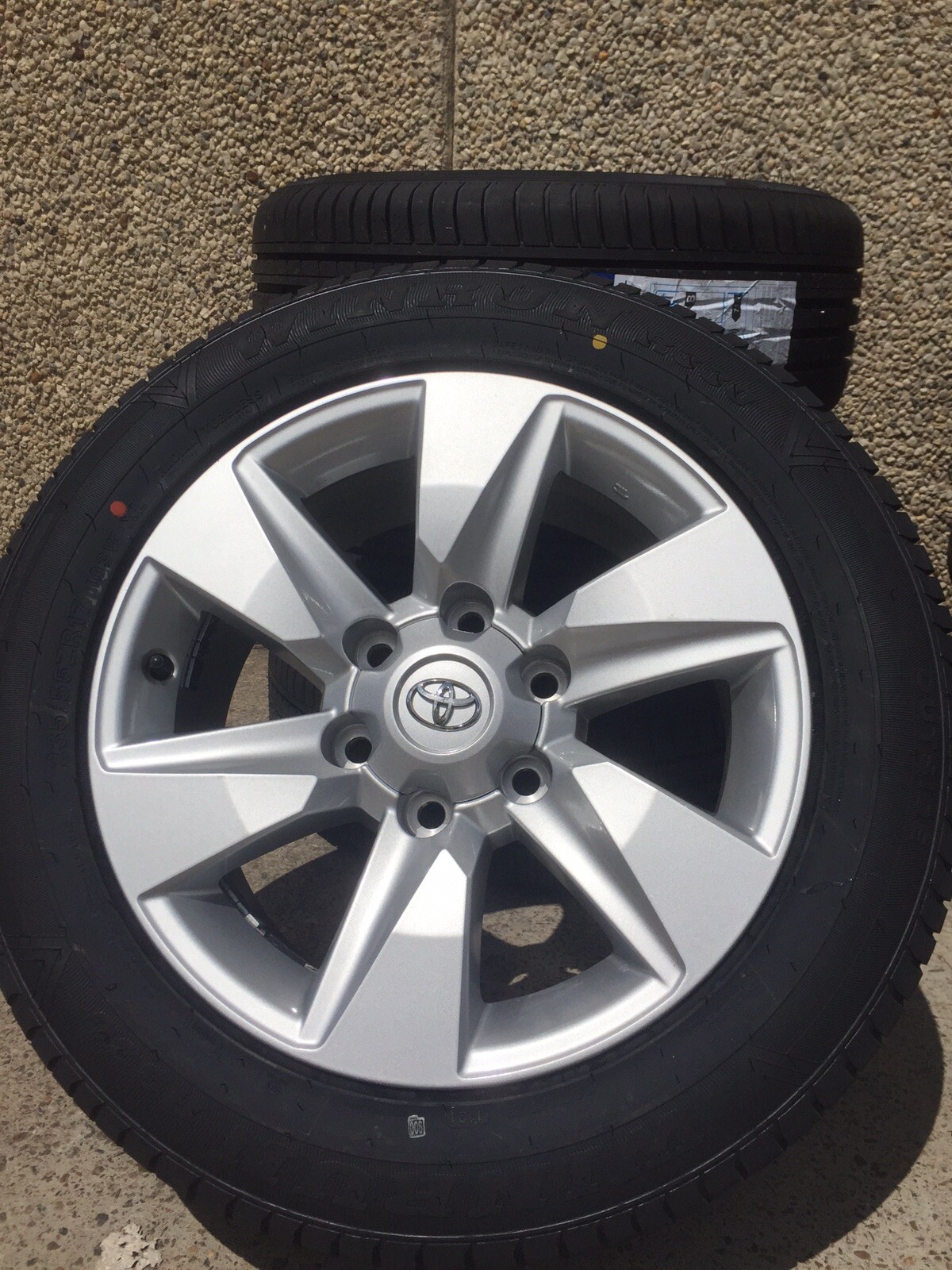 Genuine Toyota Hiace Van Wheels And NewTyres (17"). | eBay