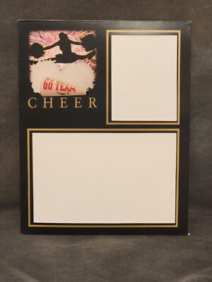 TAP Cheer Memory Mate Photo Frame 5"x7" and 3.5" x 5", Black & Gold ...