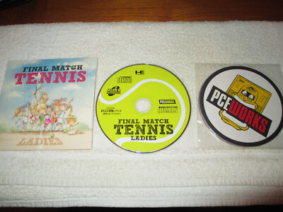 FINAL MATCH TENNIS PCE WORKS PROMO COPY PC Engine Super CD-ROM NTSC ...