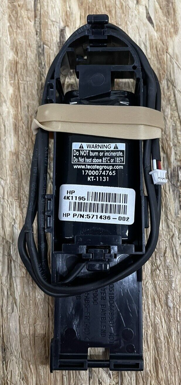 HP 587324-001 Smart Array P410 Flash Backed Write Cache FBWC Battery ...