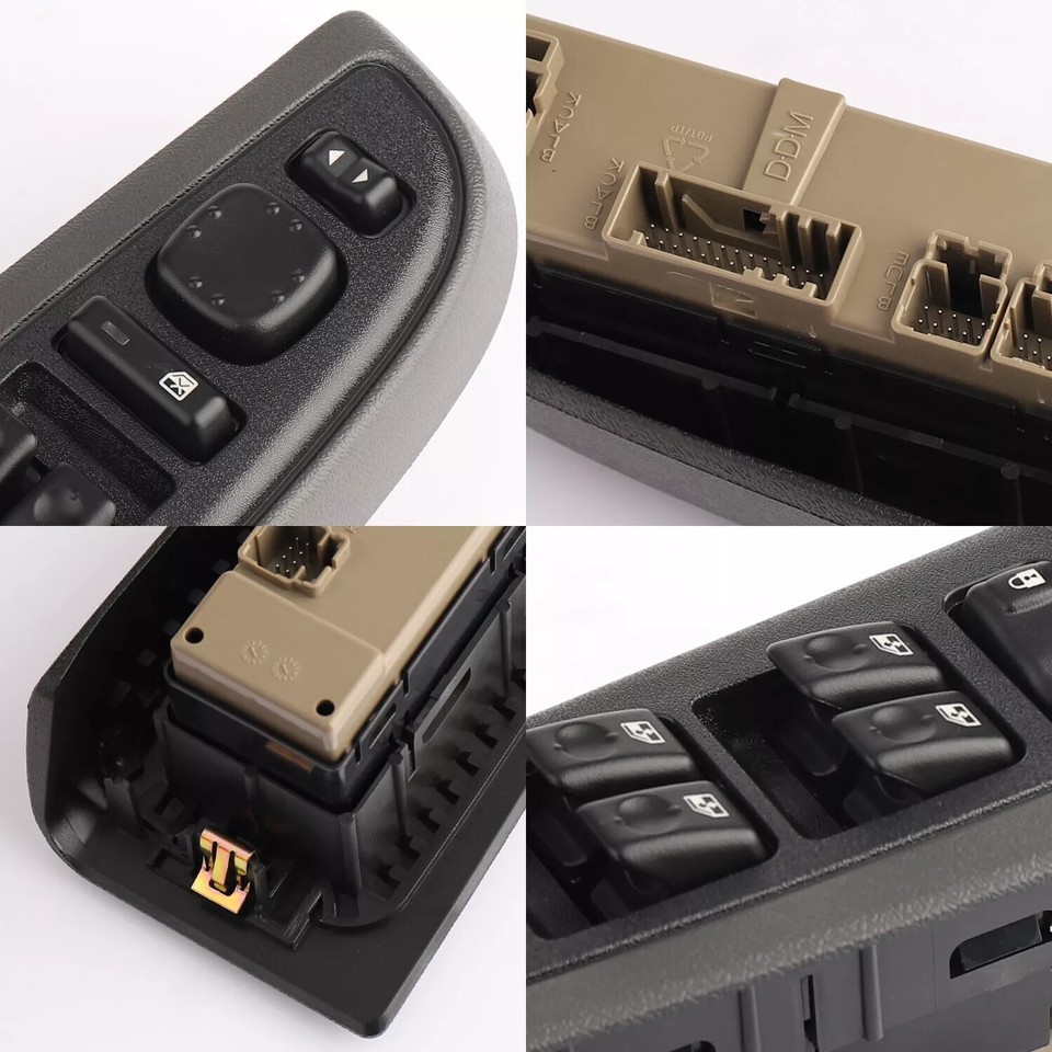 15883323 Front Driver Side Door Window Switch & Bezel Assembly For GMC ...