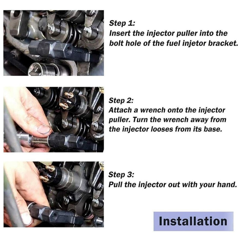 6778 Injector Puller Replaces Kent Moore J-44639 for GM Duramax 6.6L ...