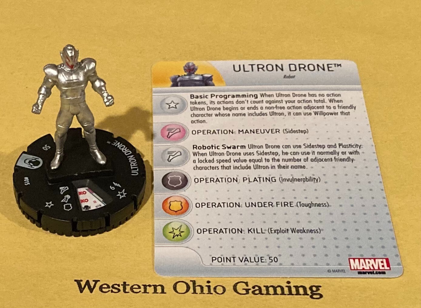 Heroclix Ultron Drone #015 USED Marvel Age Of Ultron Single Figure | eBay