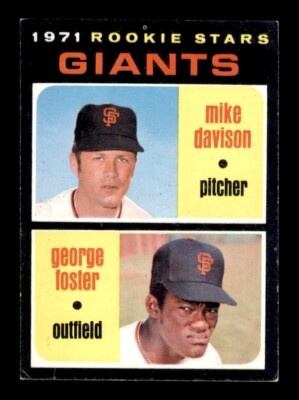 1971 Topps Baseball #276 Rookie Stars Giants George Foster VG/EX *d5 | eBay