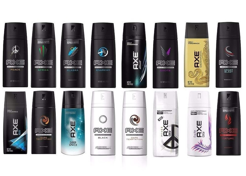 AXE Body Spray MIX within available kinds 6 X 150 ML/5.07 FL OZ (6 pack ...