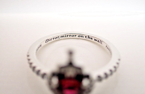 Authentic Pandora #193422C01-52 Disney Villains Evil Queen Ring Size 6 ...