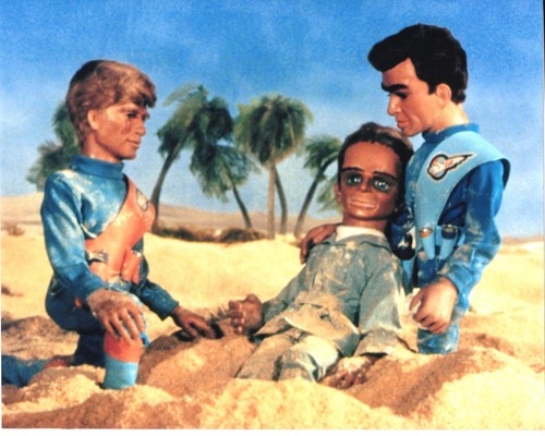 Thunderbirds Puppet show 8x10 photo #S6240 | eBay