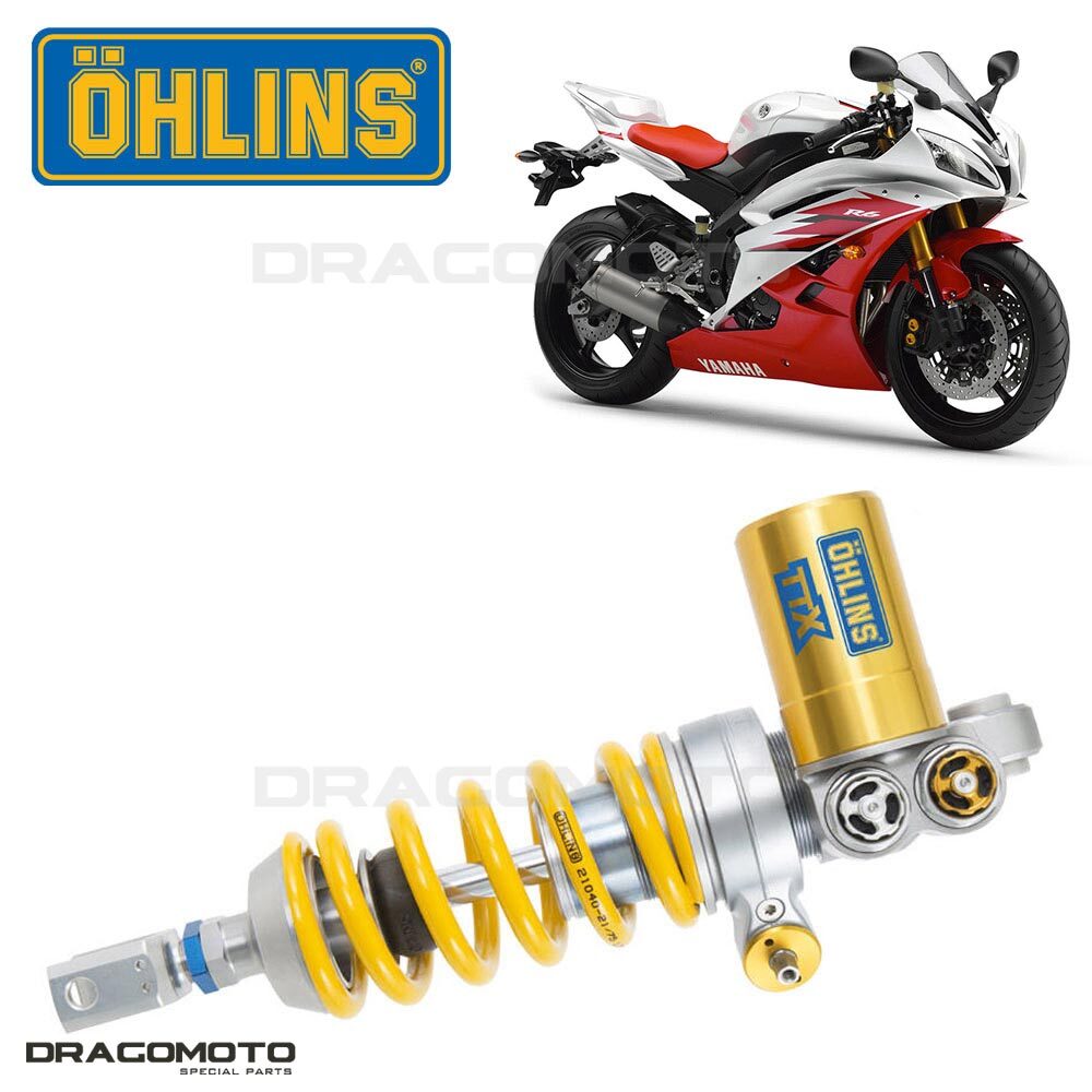 YAMAHA YZF R6 2006-2021 rear shock absorber OHLINS YA 469 T36PR1C1LB | eBay