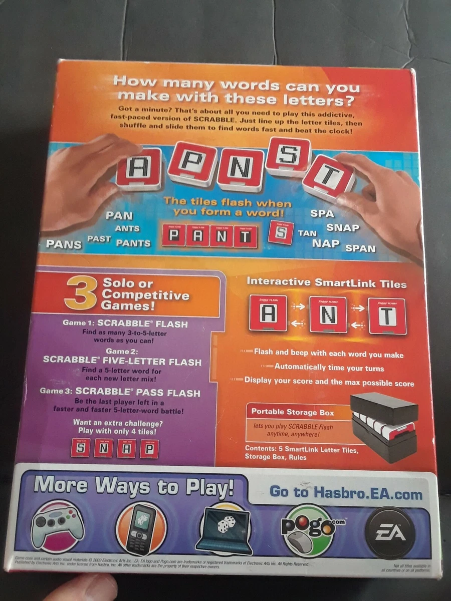 Electronic Scrabble Cubes