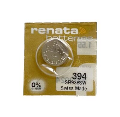 Renata 394 (SR 936 SW) Premium watch battery-Extended End of Life -EOL ...
