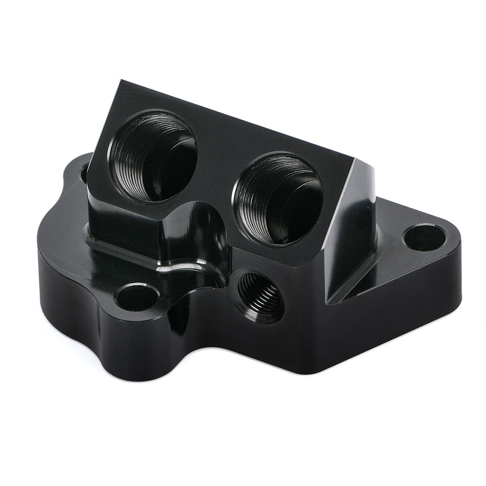 FOR 2011-23 FORD 5.0 COYOTE OIL FILTER RELOCATION KIT MUSTANG GT / F150 ...