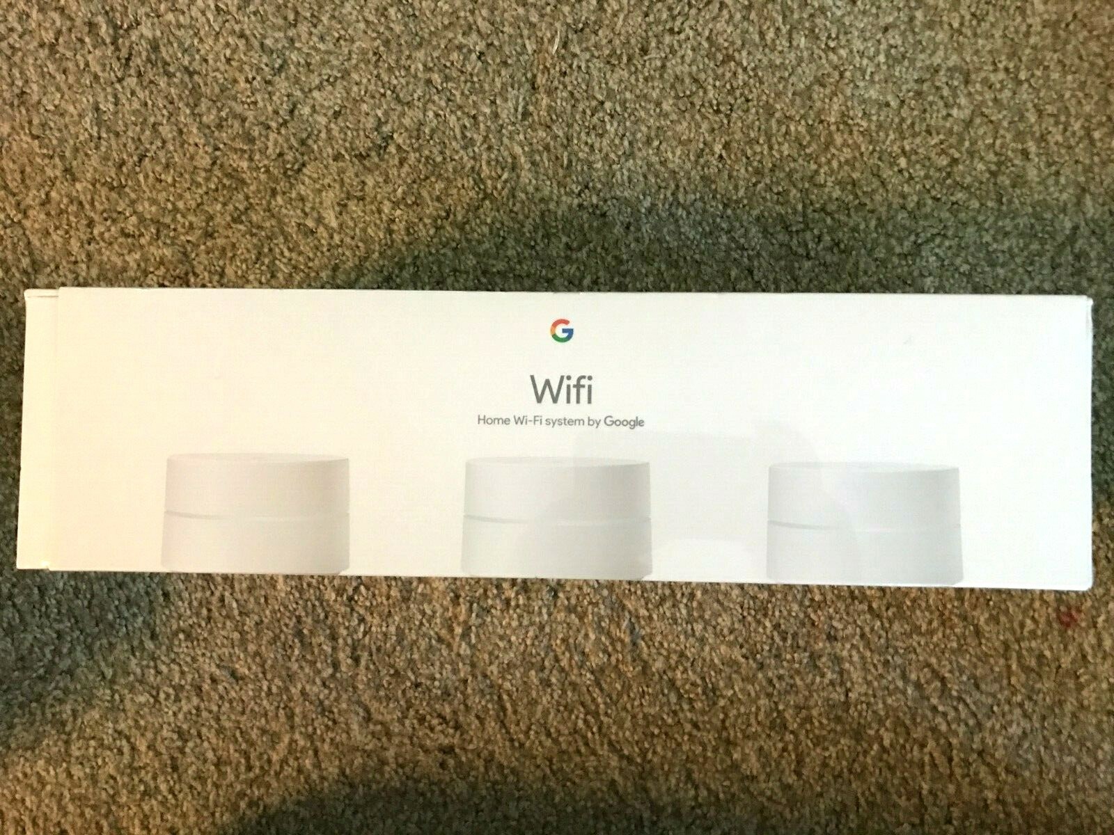 Google Wifi AC1200 Dual-Band Mesh Wi-Fi System – Pack of 3, New Sealed ...
