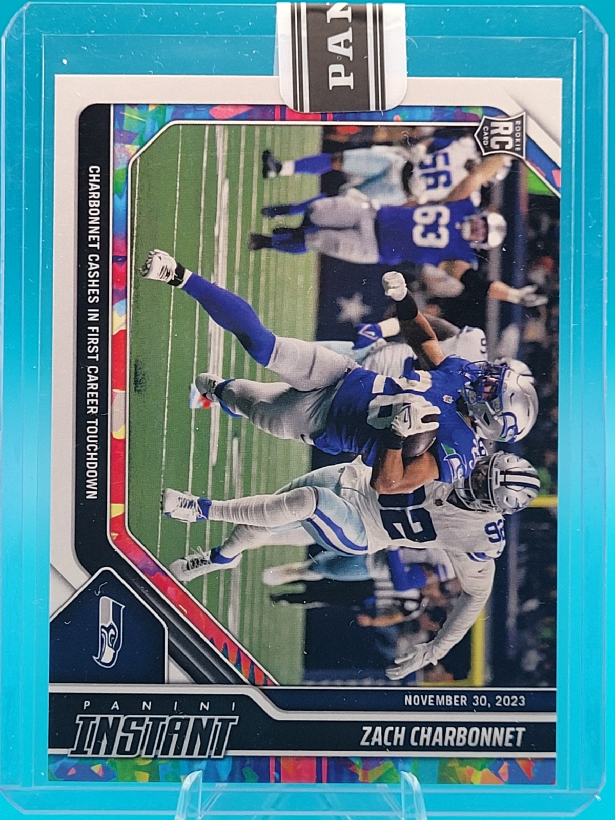 2023 Panini Instant NFL #66 ZACH CHARBONNET Versicolor 2/5 - 1st Retro ...