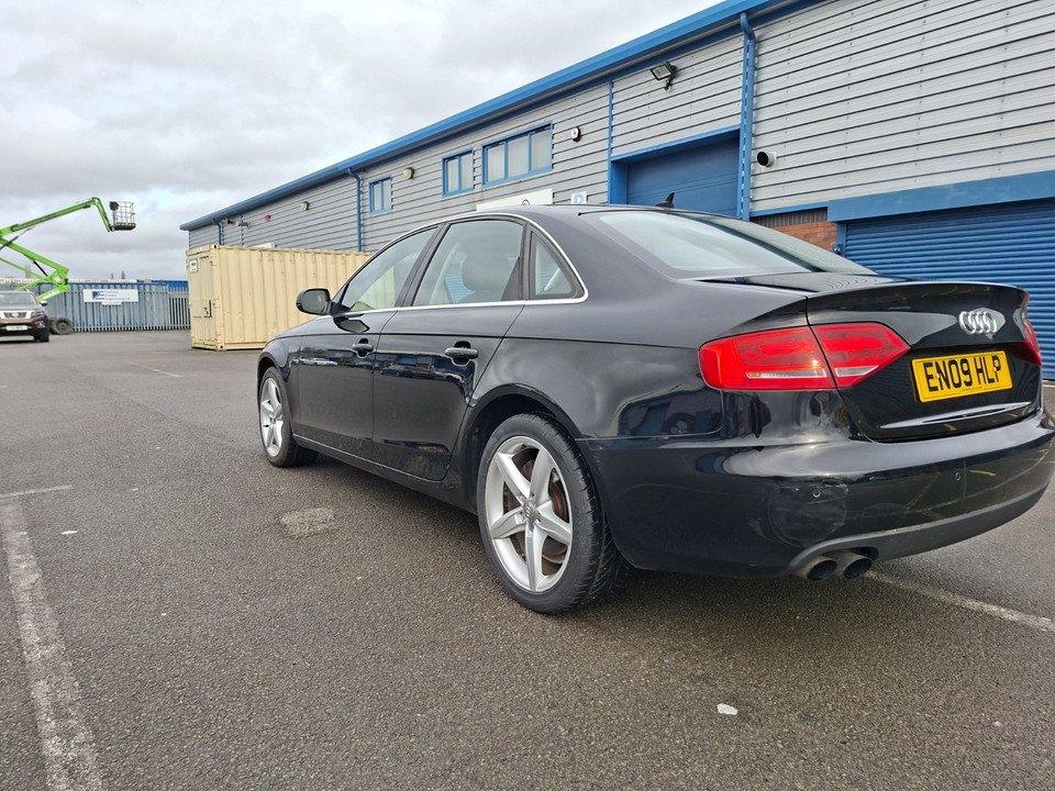 Audi A4 1.8TSI 2009 LOW MILEAGE BLACK | eBay UK