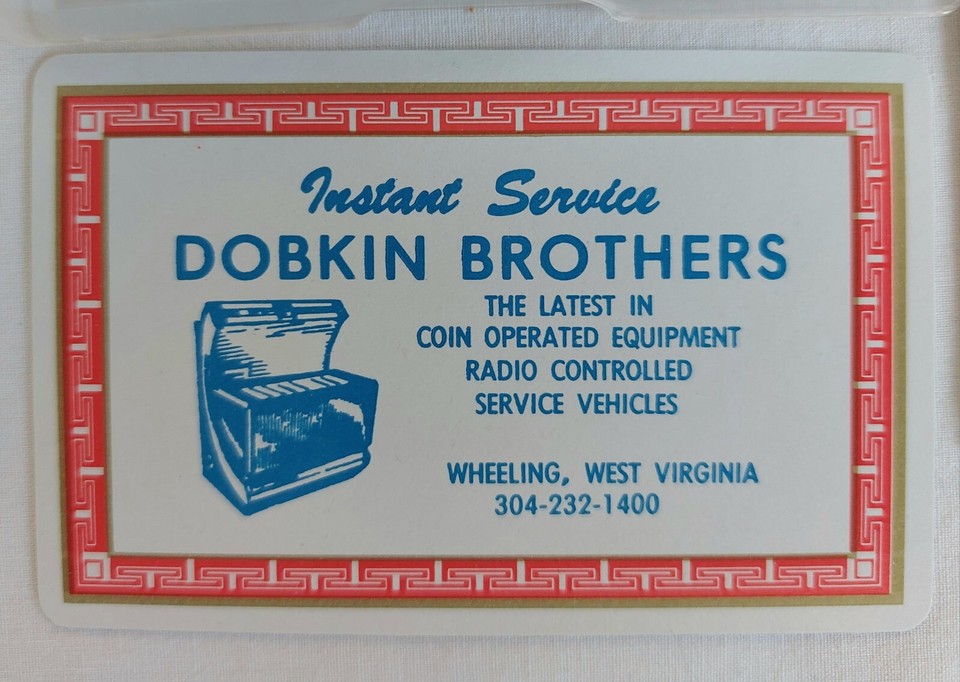 Dobkin Brothers Wheeling WV Vintage Playing Cards | eBay