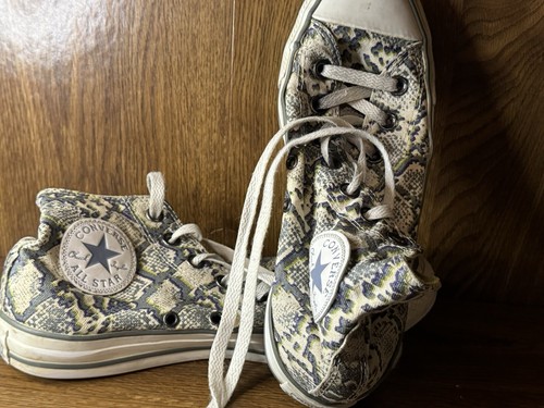 CONVERSE CHUCK TAYLOR LTD ED NEON SNAKE HIGH TOPS S7.5 | eBay