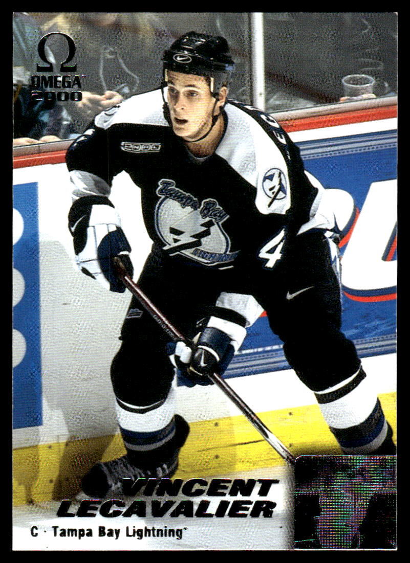 1999-00 Pacific Omega #216 Vincent Lecavalier Tampa Bay Lightning ...