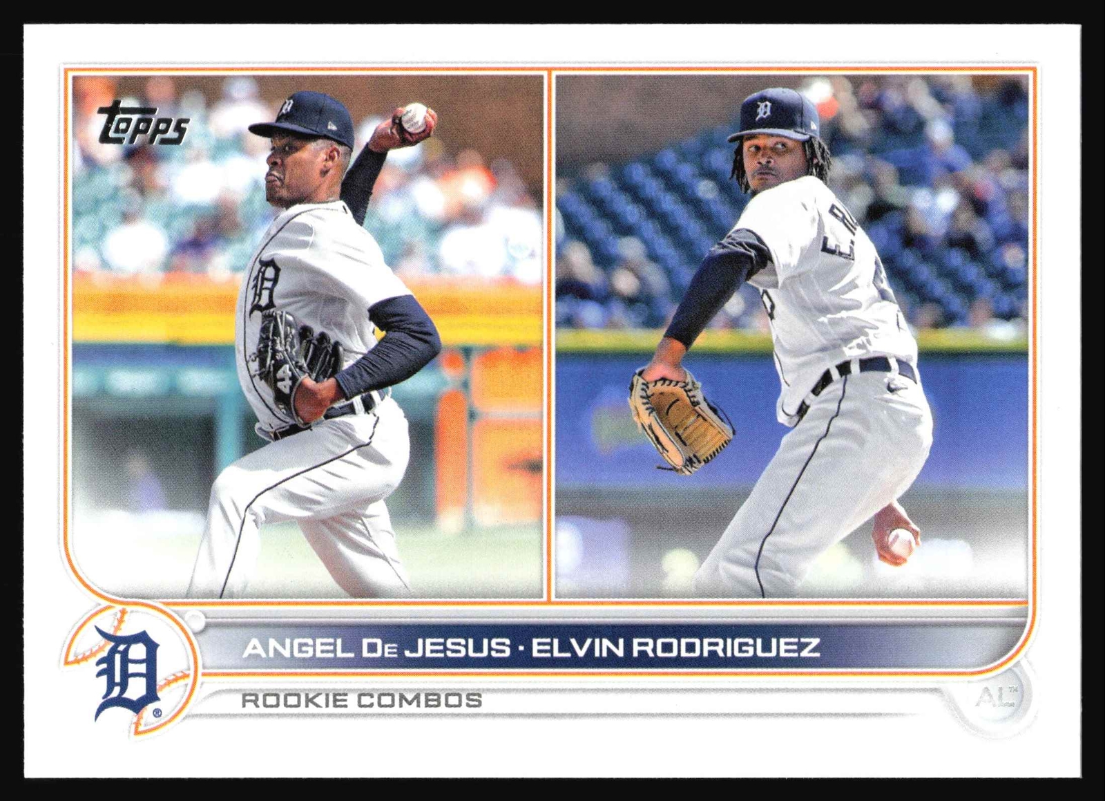 2022 Topps Update Angel DeJesus/Elvin Rodriguez Rookie Combos RC #US162 ...