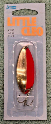 Little Cleo Acme Tackle Company C-200 2/5 oz. 11.3g Unique Hump-Backed ...