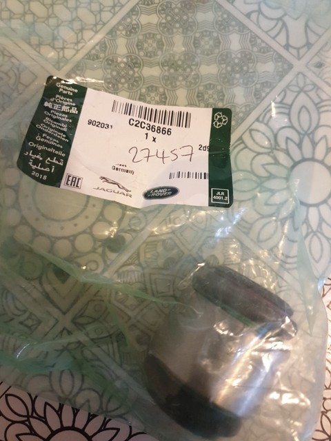 GENUINE JAGUAR FRONT SHOCKER BUSH XF XK S-TYPE C2C36866 for sale online ...